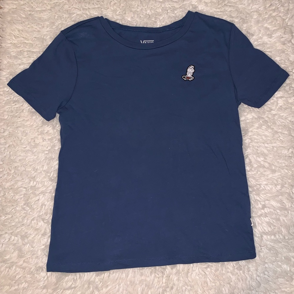 Vans X Peanuts Women’s Snoopy Skateboarding Shirt! - Gem